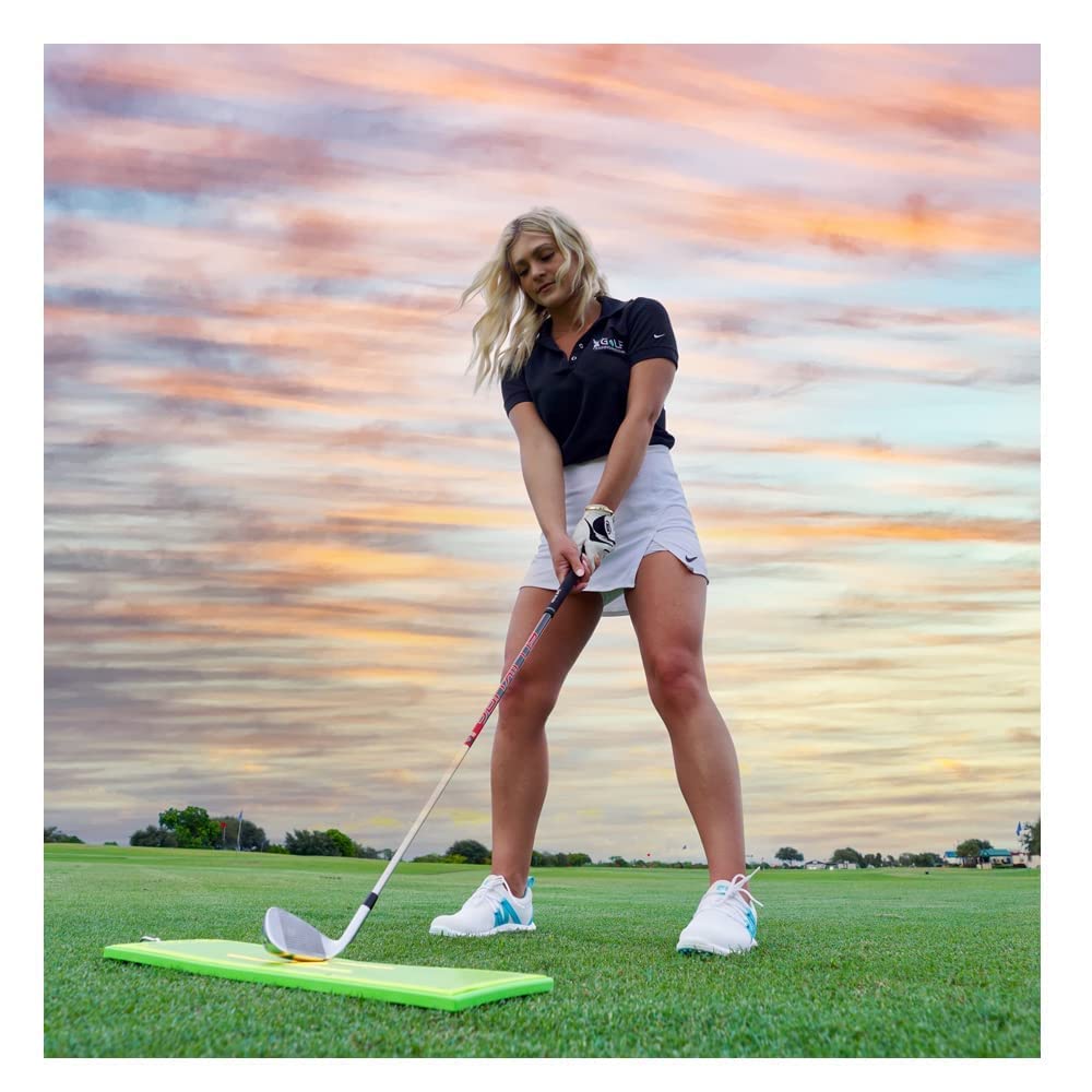 Divot Board - The Original Patented Low Point and Swing Path Trainer - Instant Feedback. Anytime. Anywhere - See Your Swing Path and Learn Every Time You Hit The Ball!