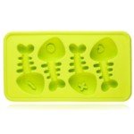 Fish Bone Shaped Non-Toxic Soft Ice Tray