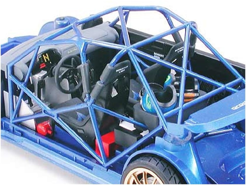 Tamiya Subaru Vehicle 300024240 Impreza WRC 2001 Car Model Kit 1:24, Multicoloured, 183.5 mm Length
