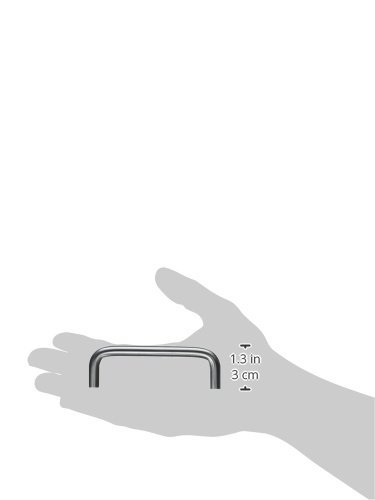 Amerock | Cabinet Pull | Brushed Chrome | 3-1/2 inch (89 mm) Center to Center | Everyday Heritage | 1 Pack | Drawer Pull | Drawer Handle | Cabinet Hardware