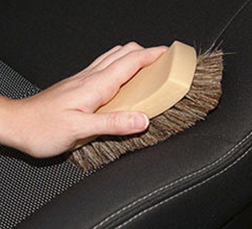 Italian" Class" Brand Wood 100% Horsehair shoe Soft Brush Interior Upholstery Brush