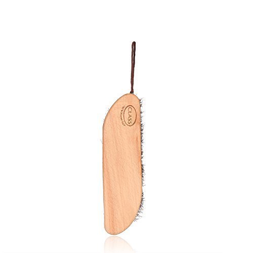 Italian" Class" Brand Wood 100% Horsehair shoe Soft Brush Interior Upholstery Brush
