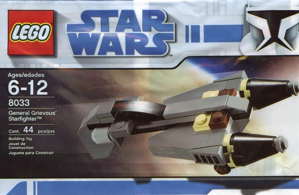 Star Wars Lego Set #8033 General Grievous Starfighter
