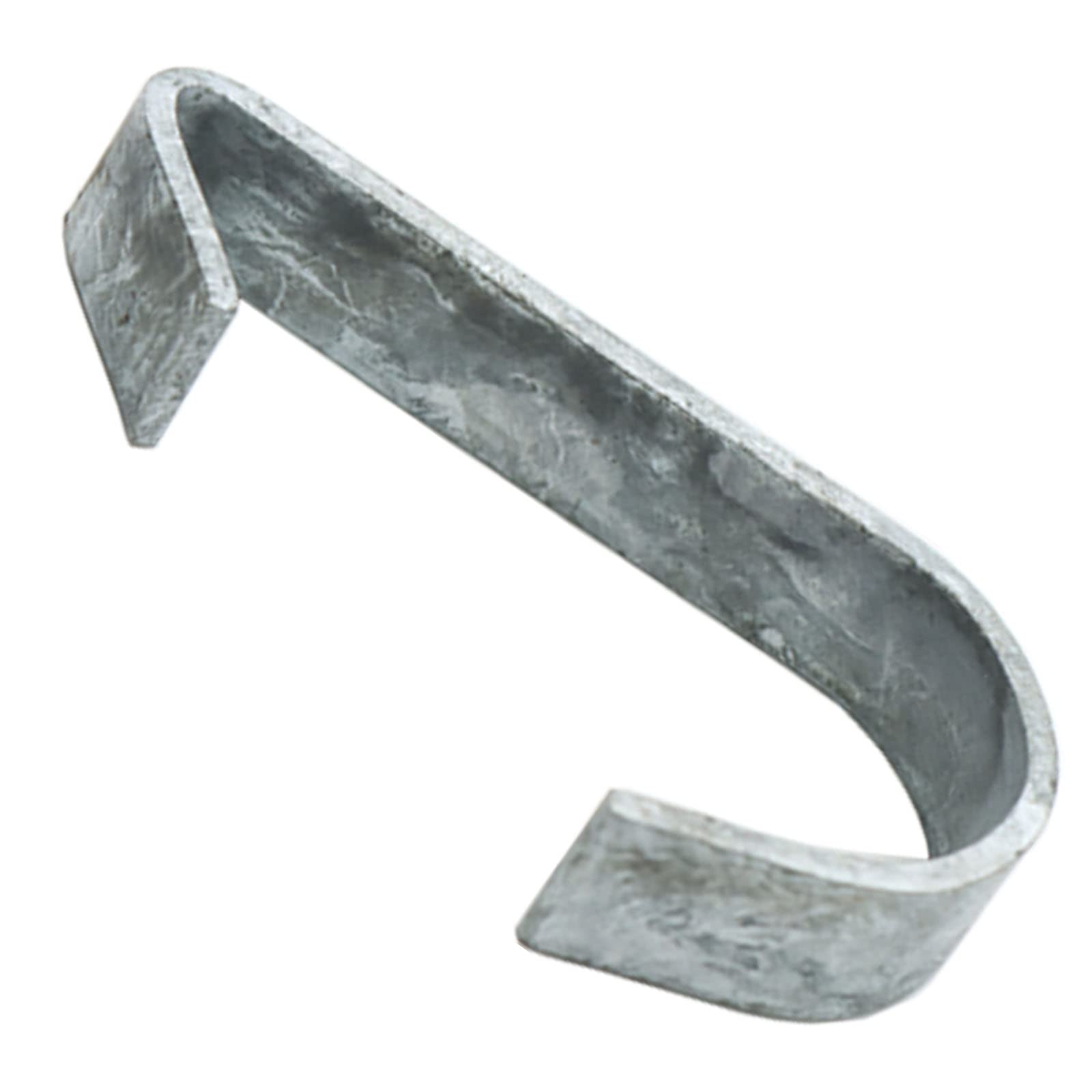 1-3/8”Chain Link Fence Gate Clips, Kennel Panel Clip Bands, Chain Link Fence Latch Hardware, Chain Link Fence DIY Gate Clips, Galvanized Steel, 16 Packs