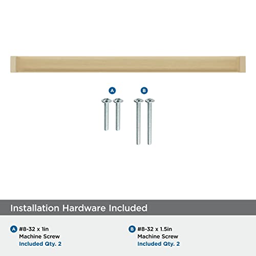 Amerock | Cabinet Pull | Champagne Bronze | 6-5/16 inch (160 mm) Center to Center | Blackrock | 1 Pack | Drawer Pull | Drawer Handle | Cabinet Hardware