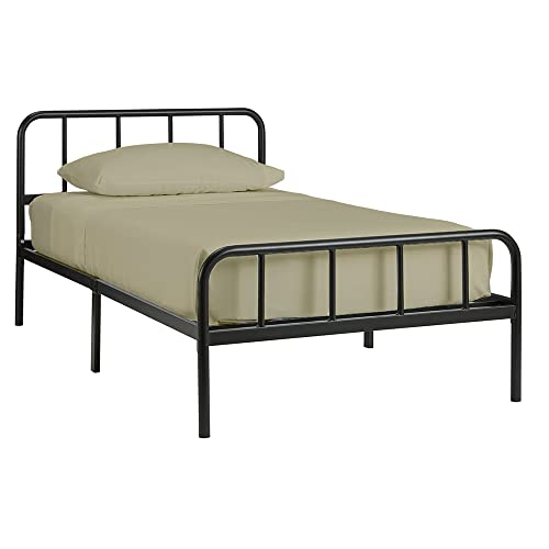 Cot Sheet 30" x 75",Cot Sheets Set- 400 TC Egyptain Cotton Sheet Set (4 PCs) Cot Size Mattress Sheets Fitted for Narrow Twin/Camp Bunk/Rv Bunk/Guest Bed/to fit Upto 4-7" deep Mattress - Beige Solid