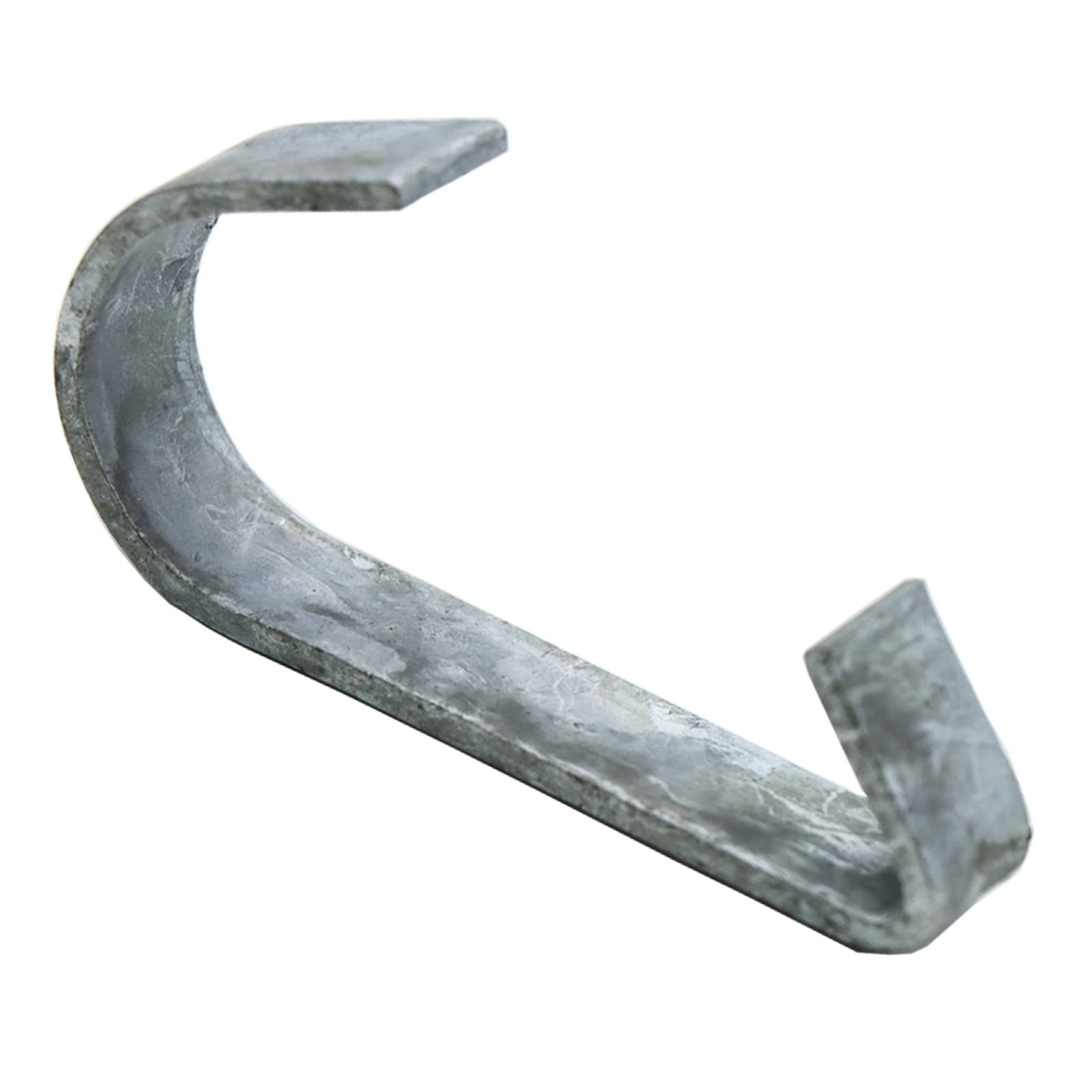 1-3/8”Chain Link Fence Gate Clips, Kennel Panel Clip Bands, Chain Link Fence Latch Hardware, Chain Link Fence DIY Gate Clips, Galvanized Steel, 16 Packs