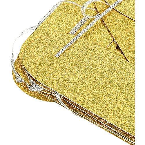 Happy Birthday String Banner, Party Supplies (Gold, 10.25 In x 10.5 ft)
