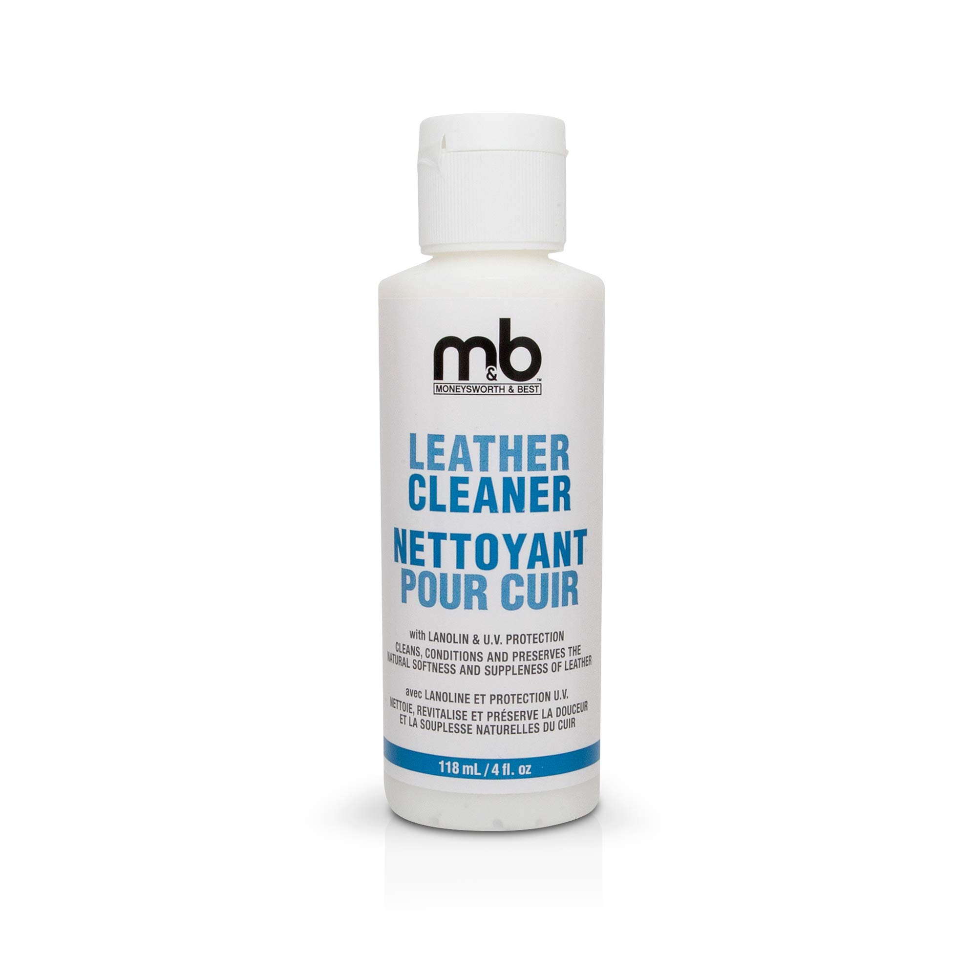 Moneysworth & Best Shoe Care Leather Cleaner, 4-Ounce