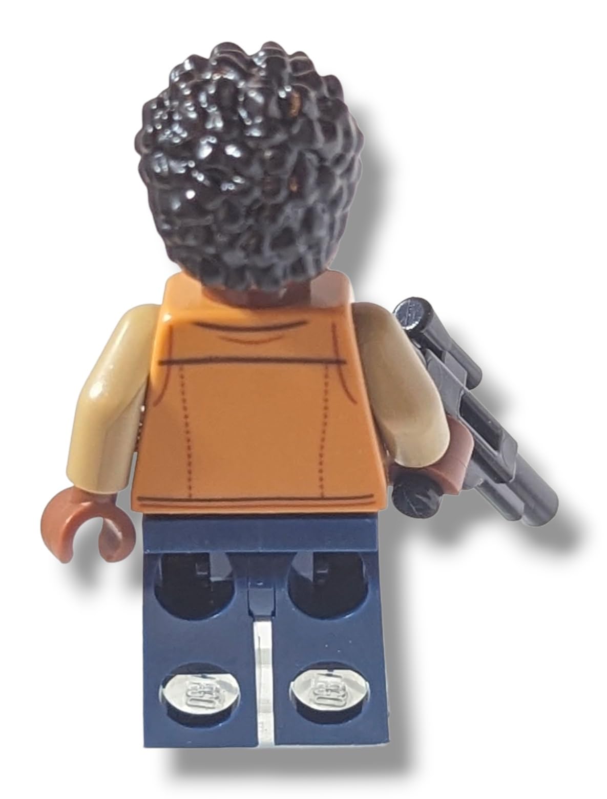 LEGO Minifigure - Rebel Finn (75176) with Blaster Last Jedi Figurine with Dual Sided Smiling/Scared Head Pattern Tan Jacket - Ages 8+