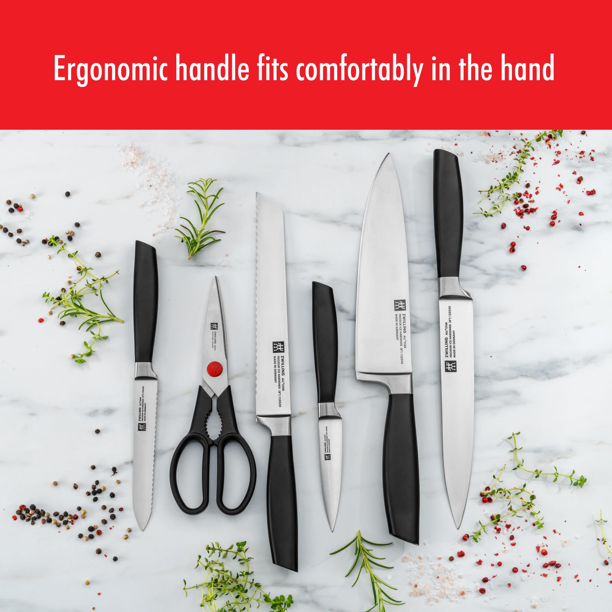 ZWILLING All Star 4-inch Paring Knife, Razor-Sharp German Knife, Made in Company-Owned German Factory with Special Formula Steel perfected for almost 300 Years, Dishwasher Safe, Silver End Cap