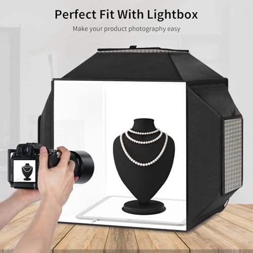 Selens Shadowless Bottom Light Panel for Light Box Photo Studio,11.5" x 11.5"/ 29 x 29cm LED Photography Light for Jewelry Cosmetic Crafts Small Products