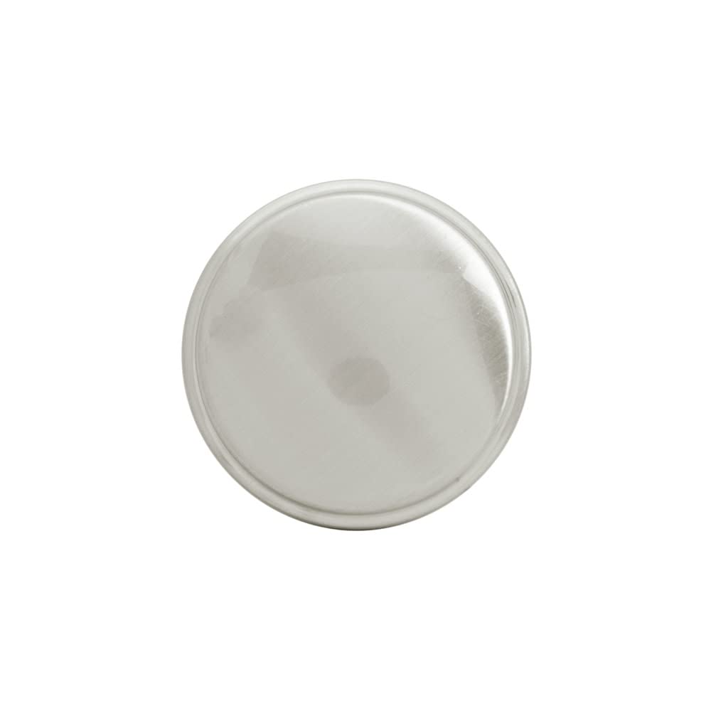 Hickory Hardware Kitchen Cabinet Knobs, Quality Drawer and Dresser Knob, Handle Pulls for Cabinet Doors, Bathroom Drawers, 1-1/4 Inch, Satin Nickel, Piper Collection