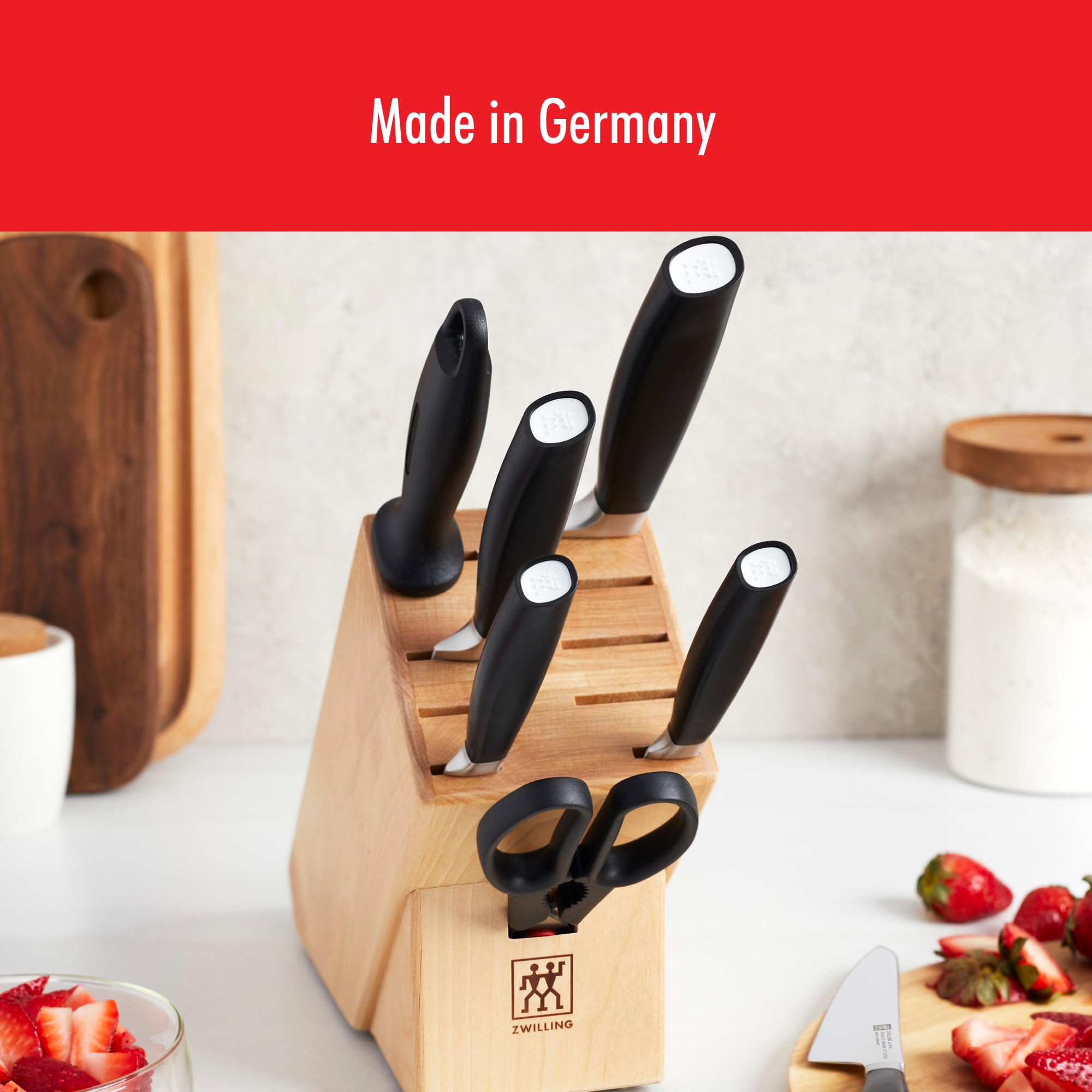 ZWILLING All Star 4-inch Paring Knife, Razor-Sharp German Knife, Made in Company-Owned German Factory with Special Formula Steel perfected for almost 300 Years, Dishwasher Safe, Silver End Cap