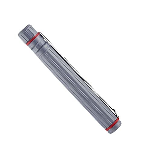 Deevoka Poster Tube, Expandable Blueprint Carrying Transport Tubes, Waterproof Telescoping Art Painting Tube, Document Storage Holder Case Tube with Strap
