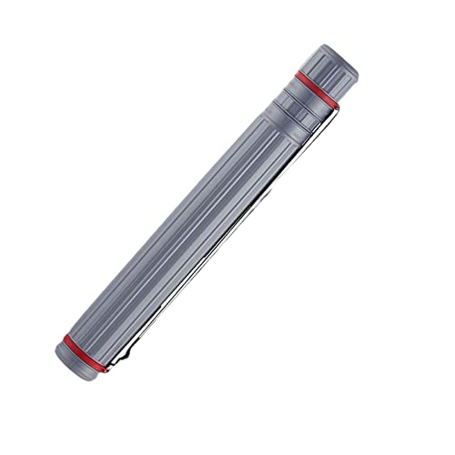 Deevoka Poster Tube, Expandable Blueprint Carrying Transport Tubes, Waterproof Telescoping Art Painting Tube, Document Storage Holder Case Tube with Strap