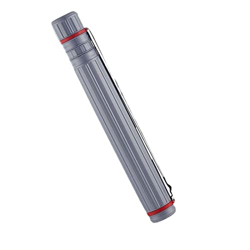 Deevoka Poster Tube, Expandable Blueprint Carrying Transport Tubes, Waterproof Telescoping Art Painting Tube, Document Storage Holder Case Tube with Strap