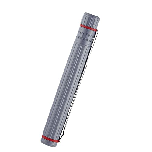 Deevoka Poster Tube, Expandable Blueprint Carrying Transport Tubes, Waterproof Telescoping Art Painting Tube, Document Storage Holder Case Tube with Strap
