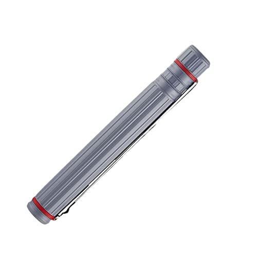 Deevoka Poster Tube, Expandable Blueprint Carrying Transport Tubes, Waterproof Telescoping Art Painting Tube, Document Storage Holder Case Tube with Strap