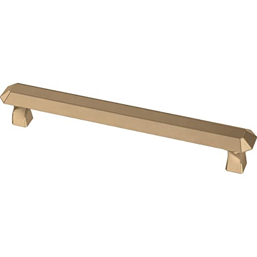 Franklin Brass Napier (1-Pack) Cabinet Handles 5-1/16" Hole to Hole Champagne Bronze Kitchen Cabinet Pulls Drawer Handles Cabinet Hardware Dresser Gold Drawer Pulls P41762K-CZ-C