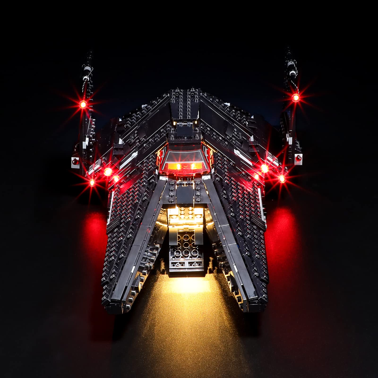BRIKSMAX Led Lighting Kit for LEGO-75336 Inquisitor Transport Scythe - Compatible with Lego Star Wars Building Blocks Model- Not Include The Lego Set