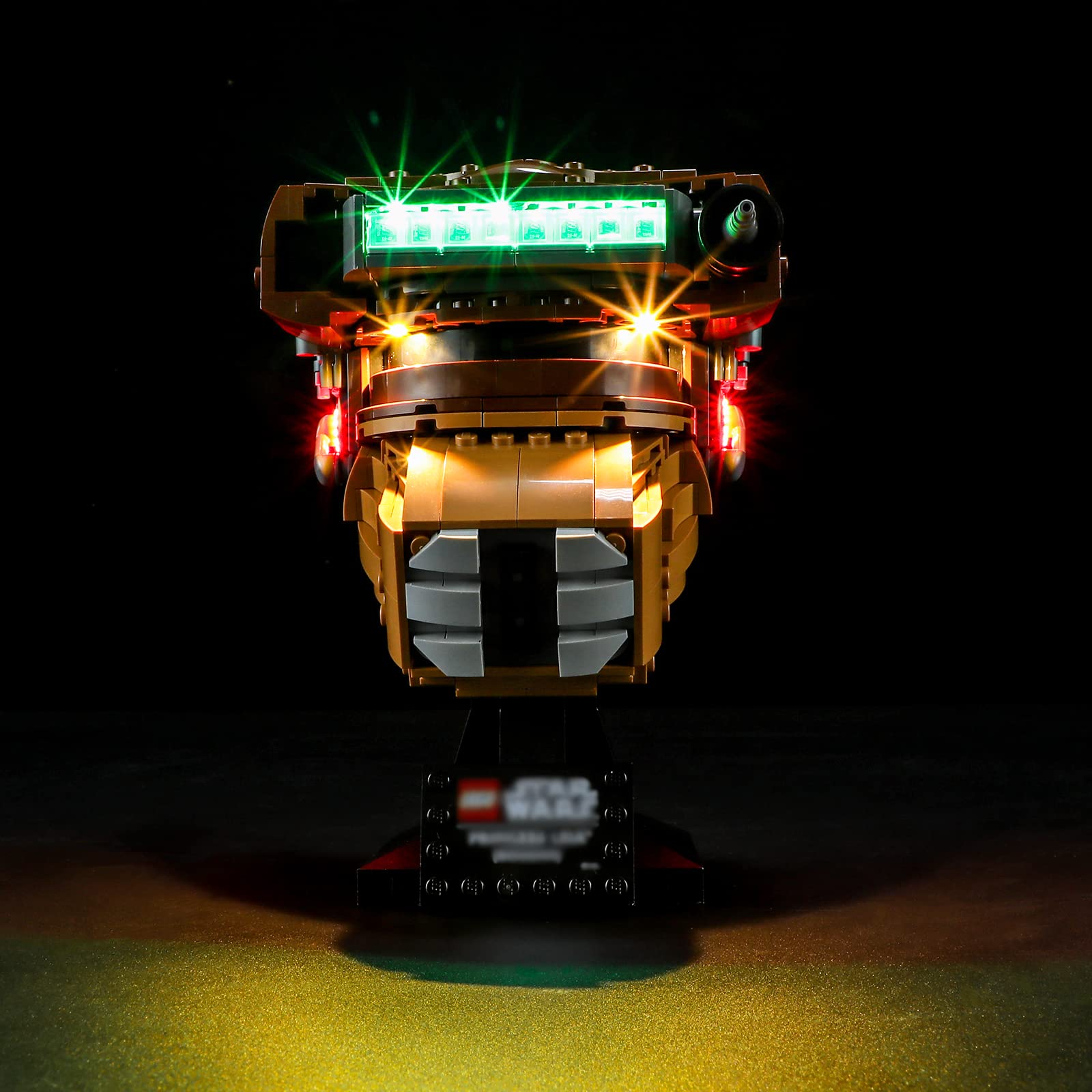 BRIKSMAX Led Lighting Kit for LEGO-75351 Princess Leia (Boushh) Helmet - Compatible with Lego Star Wars Building Blocks Model- Not Include Lego Set