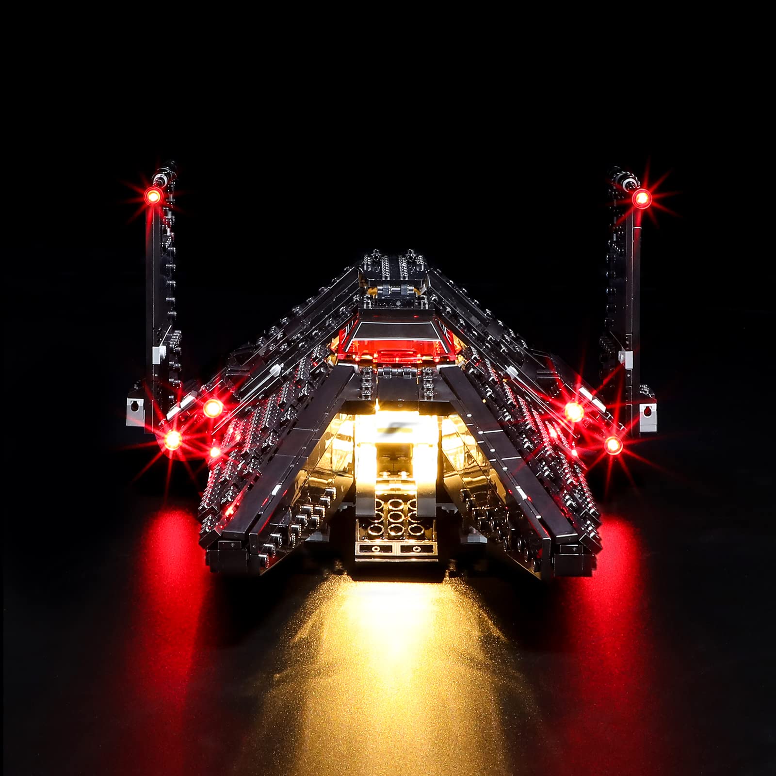 BRIKSMAX Led Lighting Kit for LEGO-75336 Inquisitor Transport Scythe - Compatible with Lego Star Wars Building Blocks Model- Not Include The Lego Set