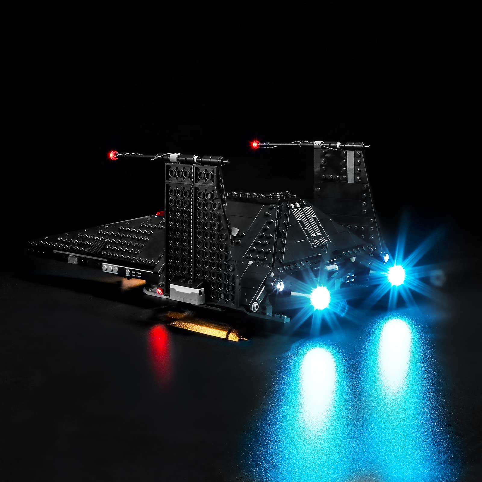 BRIKSMAX Led Lighting Kit for LEGO-75336 Inquisitor Transport Scythe - Compatible with Lego Star Wars Building Blocks Model- Not Include The Lego Set