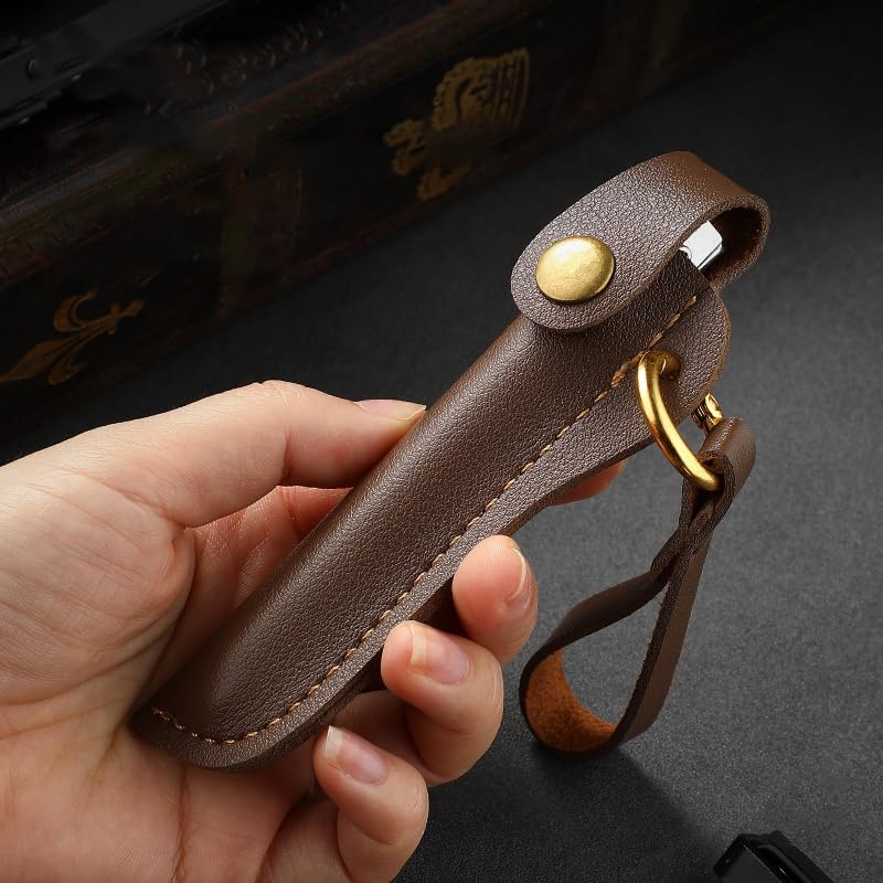 PAVCEING Outdoor knife folding knife broken window survival knife creative portable fruit knife men and women self-defense mini knife (Black)