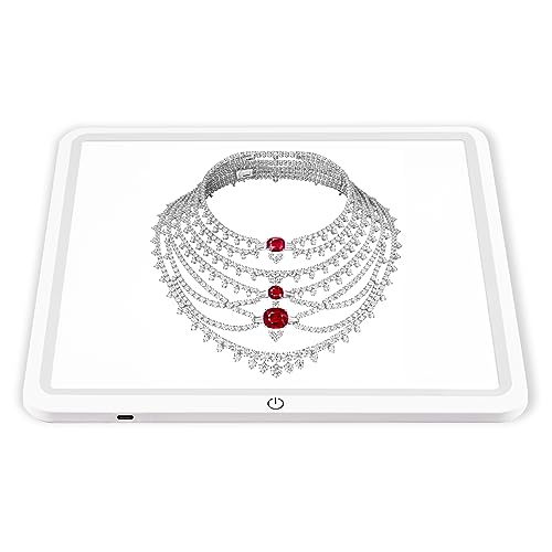 Selens Shadowless Bottom Light Panel for Light Box Photo Studio,11.5" x 11.5"/ 29 x 29cm LED Photography Light for Jewelry Cosmetic Crafts Small Products