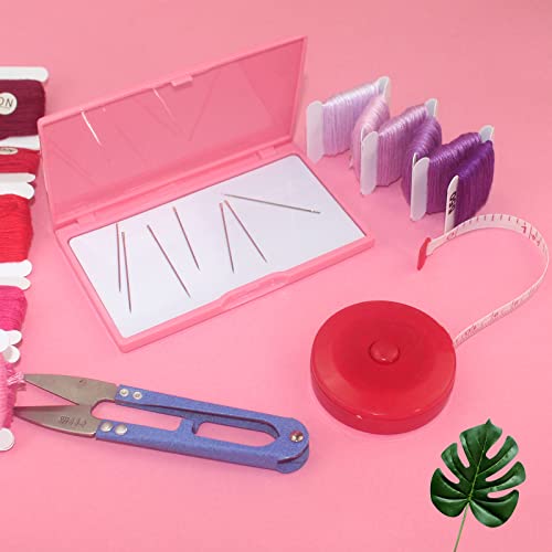 1 Piece Sewing Storage Case Magnetic Needle Storage Case Portable Magnetic Needle Keeper Cross Stitch Sewing Knitting Pin Holder Case Organizer