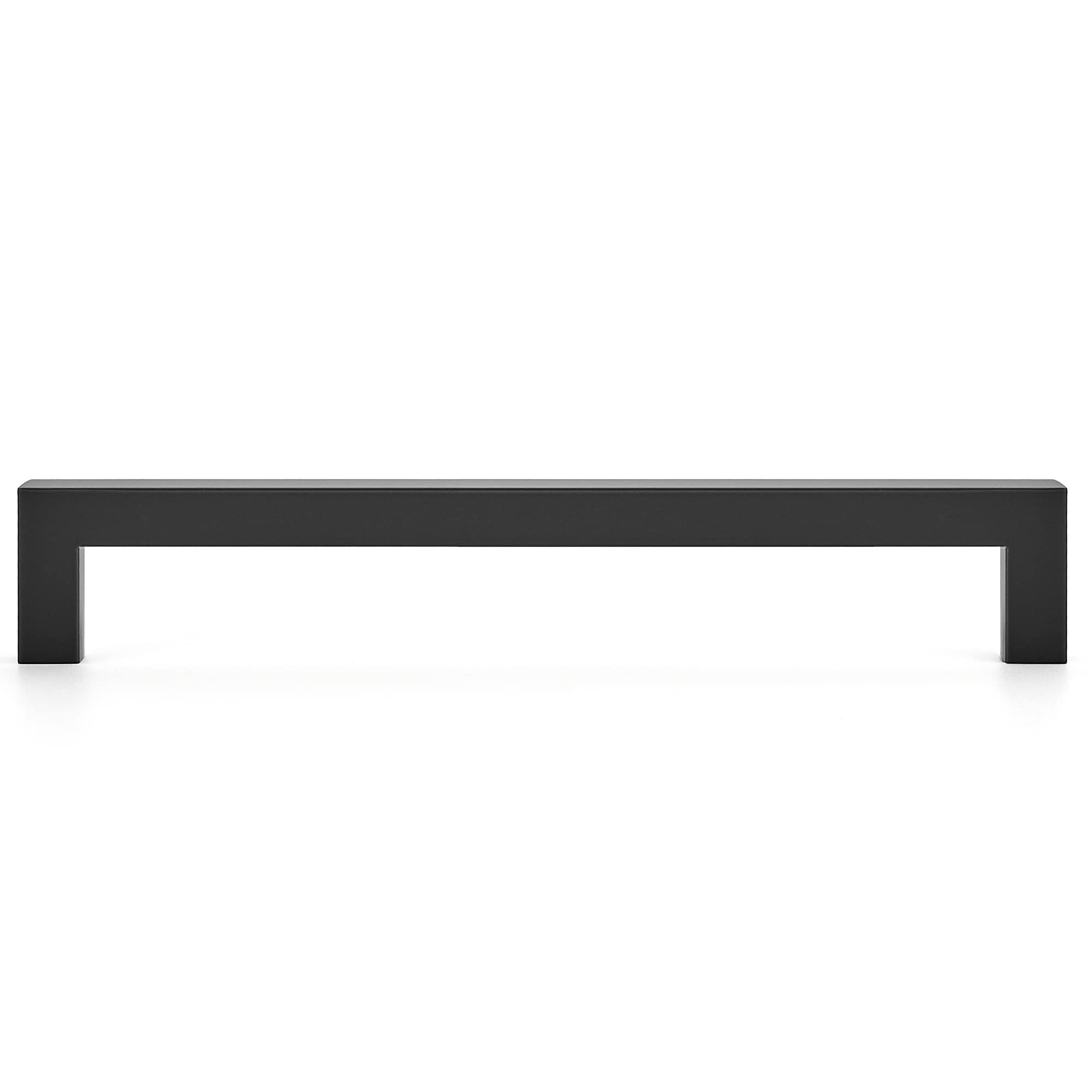 Ravinte 20 Pack 7-1/2 Inch Kitchen Square Cabinet Handles Matte Black Cabinet Pulls Black Drawer Pulls Kitchen Cabinet Hardware Kitchen Handles for Cabinets Cupboard Handles Drawer Handles
