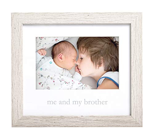 Kate & Milo Rustic Me & My Brother Frame, Sibling Gifts, Little or Big Big Gift, Woodland Nursery