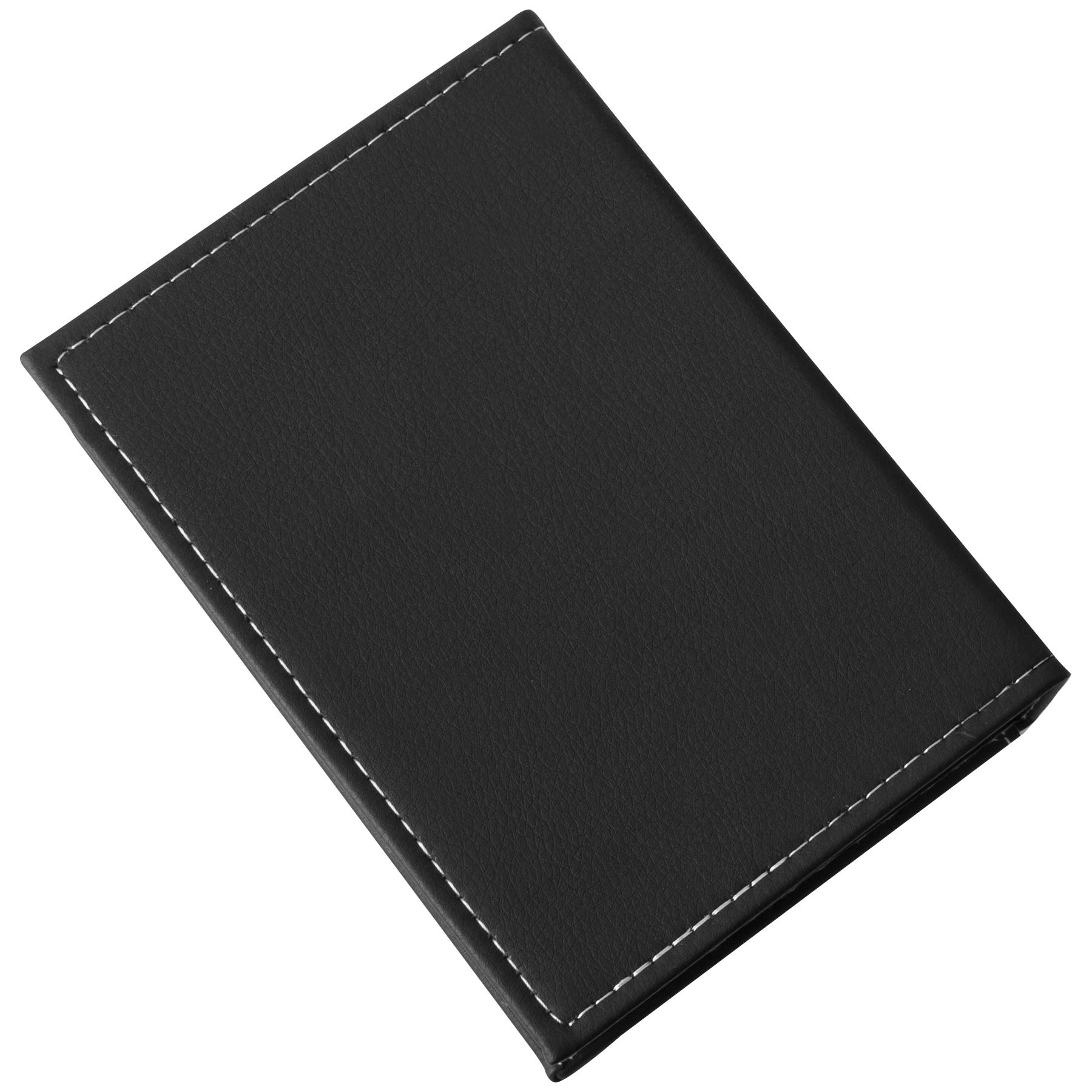 Neil Enterprises Inc. 4" x 6" Black Faux Leather Photo Presentation Box