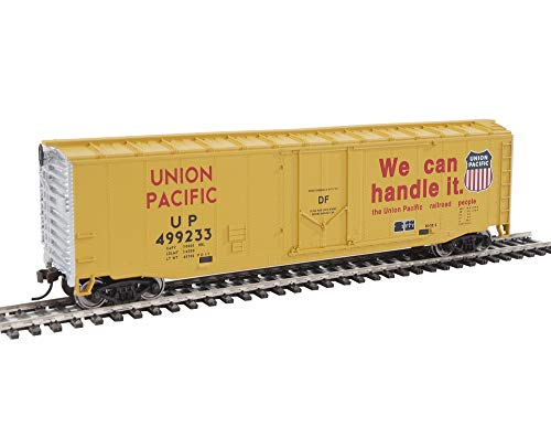 Walthers Trainline HO Scale Model 50' Plug-Door Boxcar with Metal Wheels Union Pacific