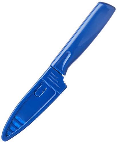 Mercer Culinary Non-Stick Paring Knife, 4 Inch, Blue