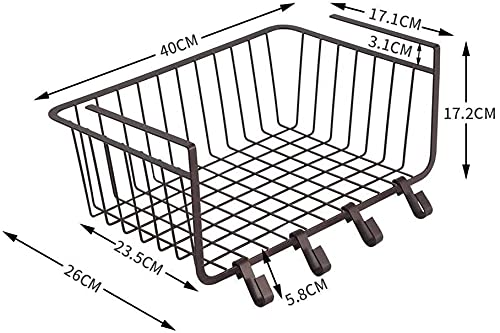 Plate Rack Draining Dish Rack Cabinet Hanging Basket Hooks Kitchen Dish Racks Cruet Storage Rack Cabinet Storage Rack for Kitchen Pan Plate Holder