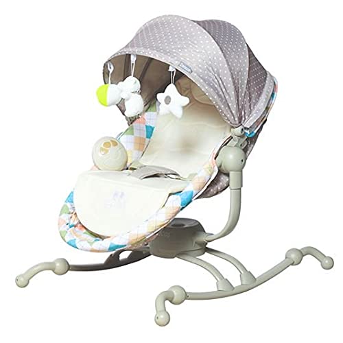 ZARACOS USA Comfort from Newborn to 18 Months Rocking Chair 1106- Brown