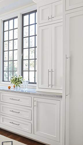 Amerock | Cabinet Pull | Stainless Steel | 3 inch (76 mm) Center to Center | Bar Pulls | 1 Pack | Drawer Pull | Drawer Handle | Cabinet Hardware