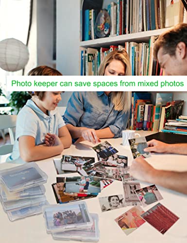 Tnqhuq Photo Storage Box Photo Storage Boxes for 4x6 Pictures Photo Organizer Task Boxes for Special Education Seed Storage Craft Keeper