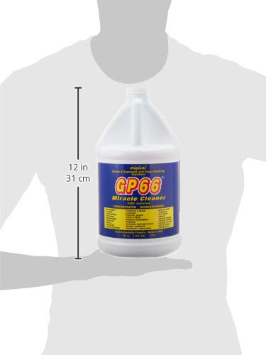 GP66 Green Miracle Cleaner, Gallon Cleans Over 1,000 Surface Types All-In-One Powerful NSF Approved