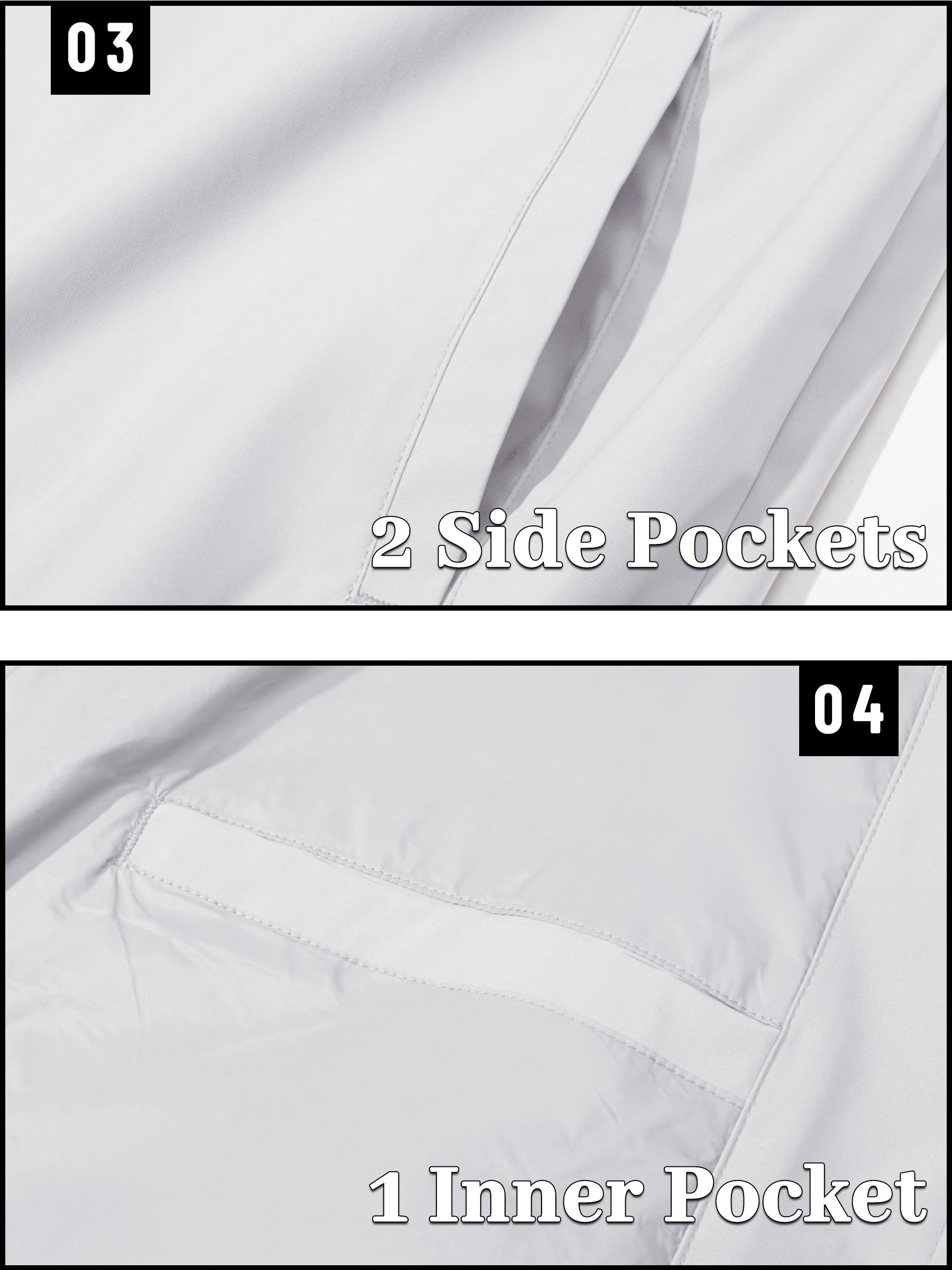 TACVASEN Mens Jackets Casual Stylish Varsity Jackets for Men Fashion Men's Windproof Bomber Jackets Mens Lightweight Jackets Track Jacket Men White M
