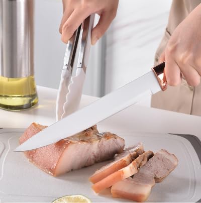 Black utensil set;19-Piece black Kitchen Utensils Set; black cutting boards for kitchen;Juego de Cucharones para Cocina! black knife set with block;black silicone cooking utensils set.