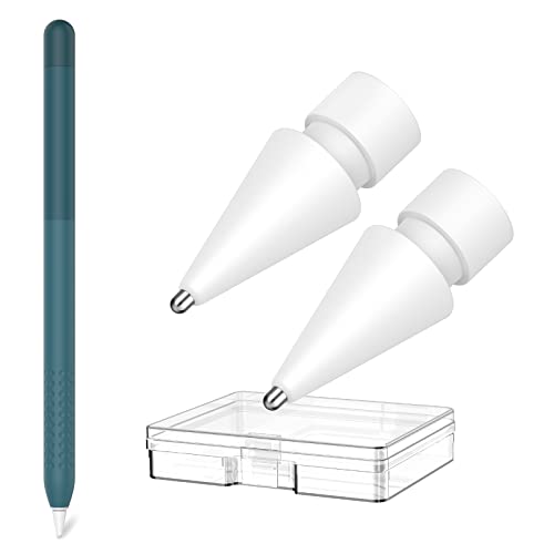 Apple Pencil 1st Generation Case + 2 Pack Apple Pencil Tips