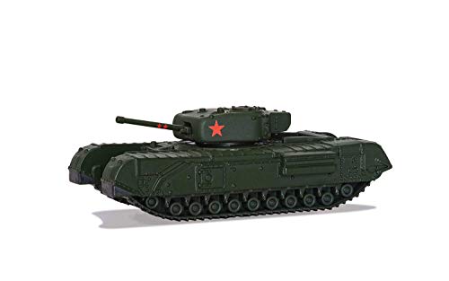Corgi Diecast World of Tanks Churchill MK III Tank with in Game Codes Military Fit The Box Scale Model WT91204 Dark Army Gray