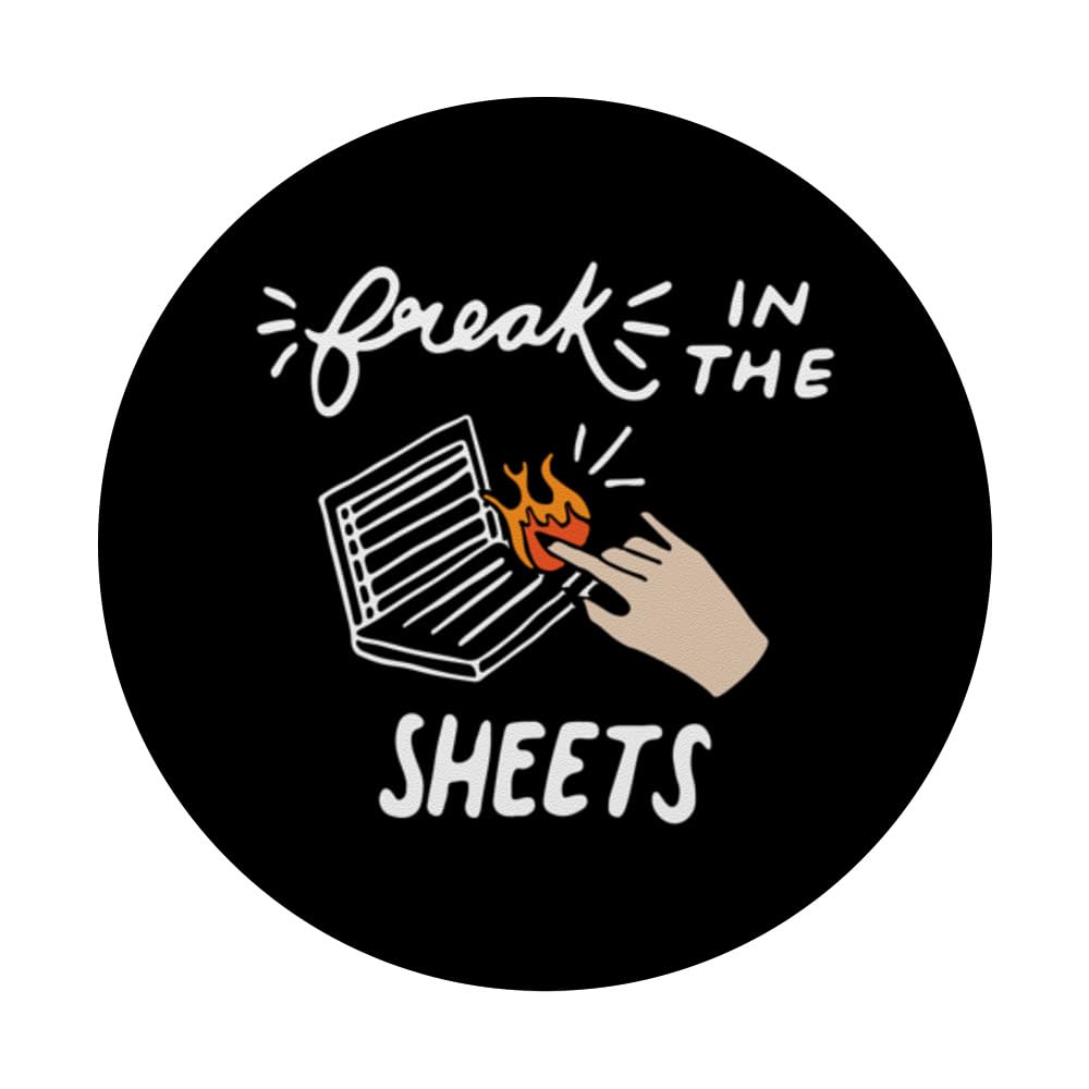 Funny Front Desk Receptionist Freak In The Sheets PopSockets Swappable PopGrip
