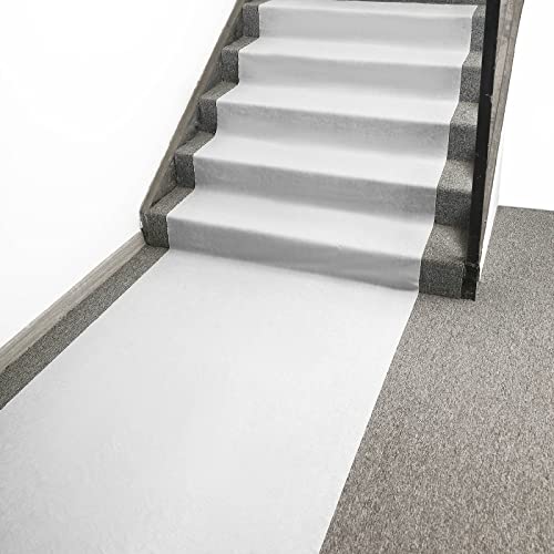 Efavormart 40" x 100ft PVC Aisle Runner-White, Carpet for Party, Birthday, Banquet, Restaurant Decoration