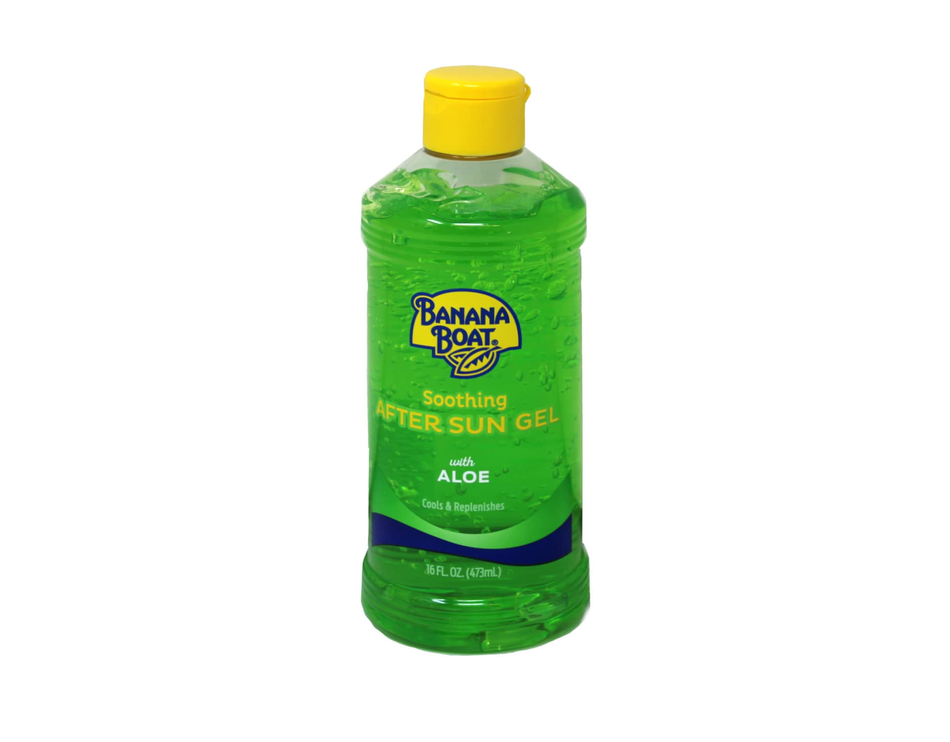 Banana Boat Aloe Aftersun Gel Soothes Dry Sunburned Skin: Size 16 Oz (Pack of 3)