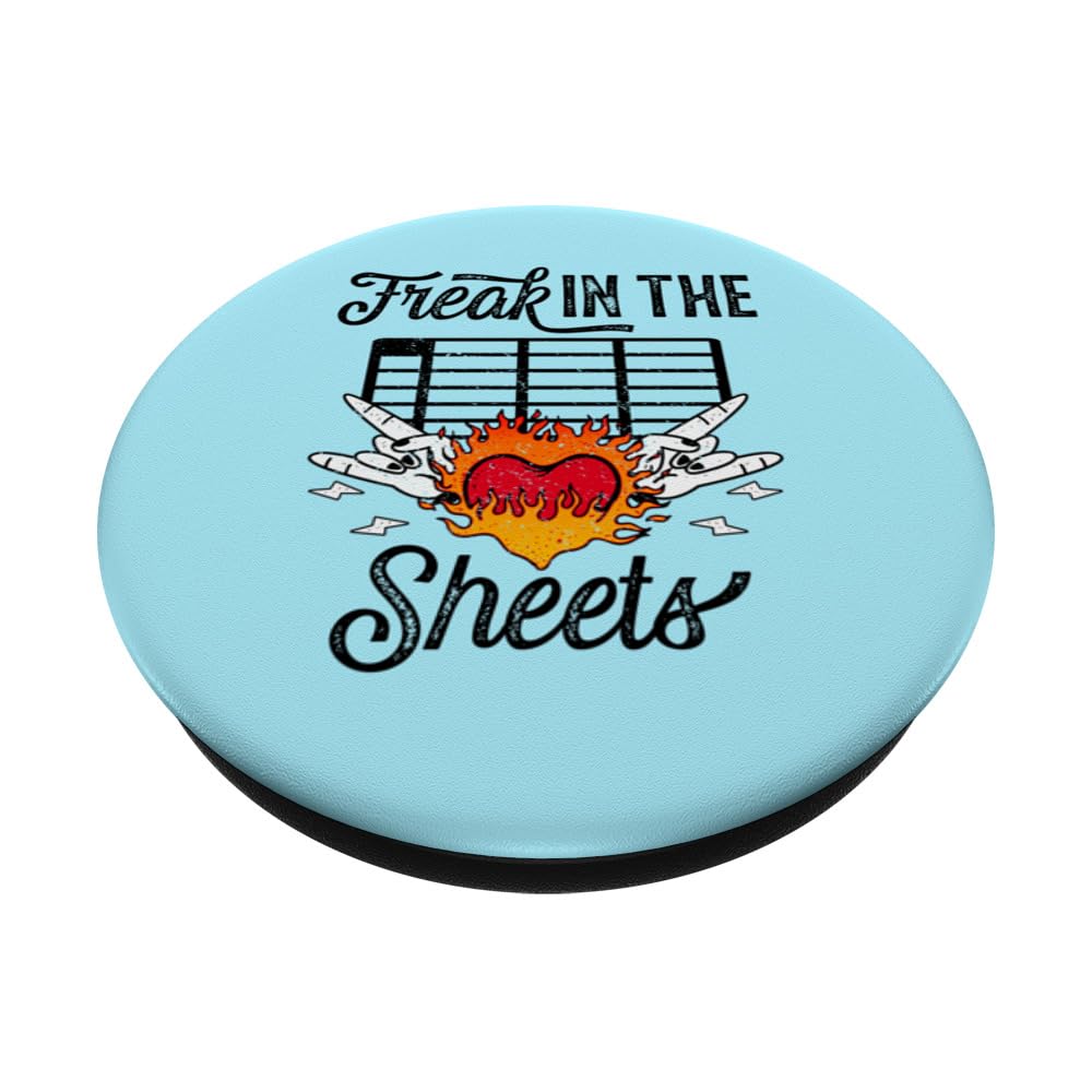Funny Front Desk Receptionist Freak In The Sheets PopSockets Swappable PopGrip