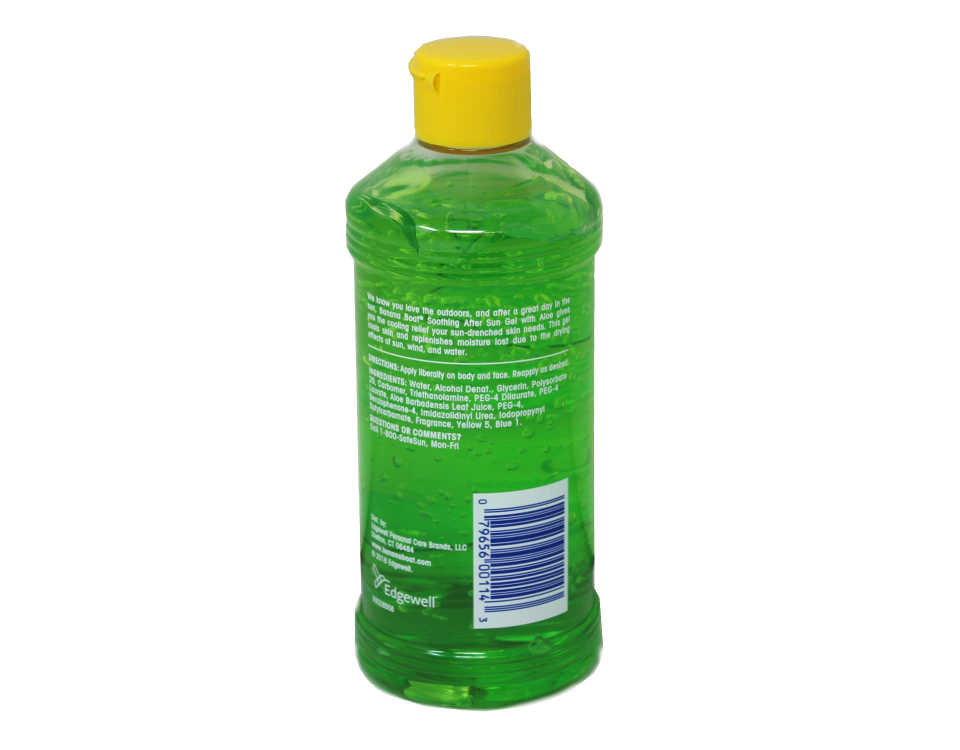 Banana Boat Aloe Aftersun Gel Soothes Dry Sunburned Skin: Size 16 Oz (Pack of 3)